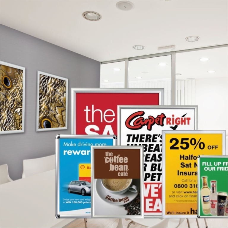 Click frames, Corex, Pvc, Chromadec boards Printing Midrand - Gauteng